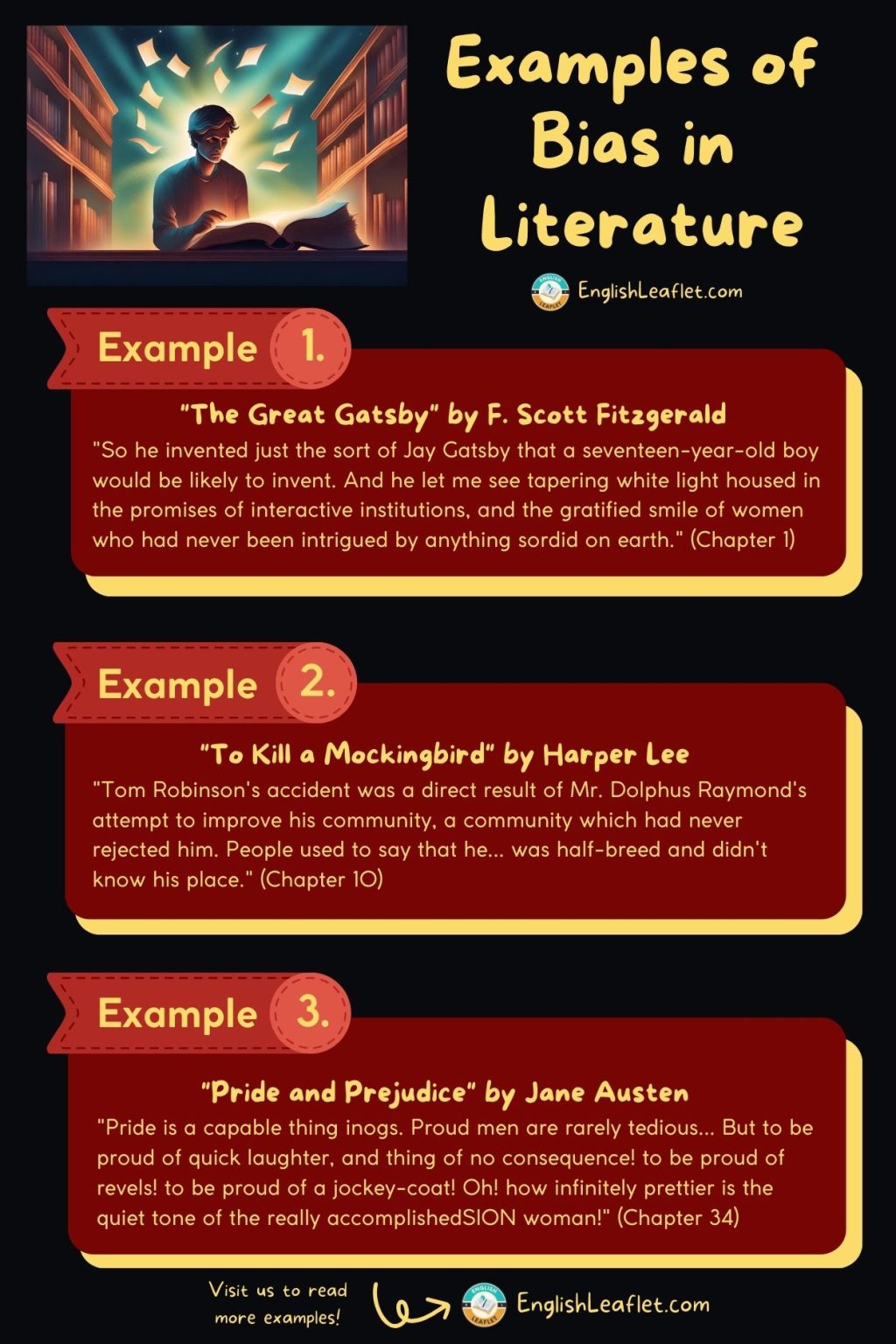 6 Examples of Bias in Literature - EnglishLeaflet