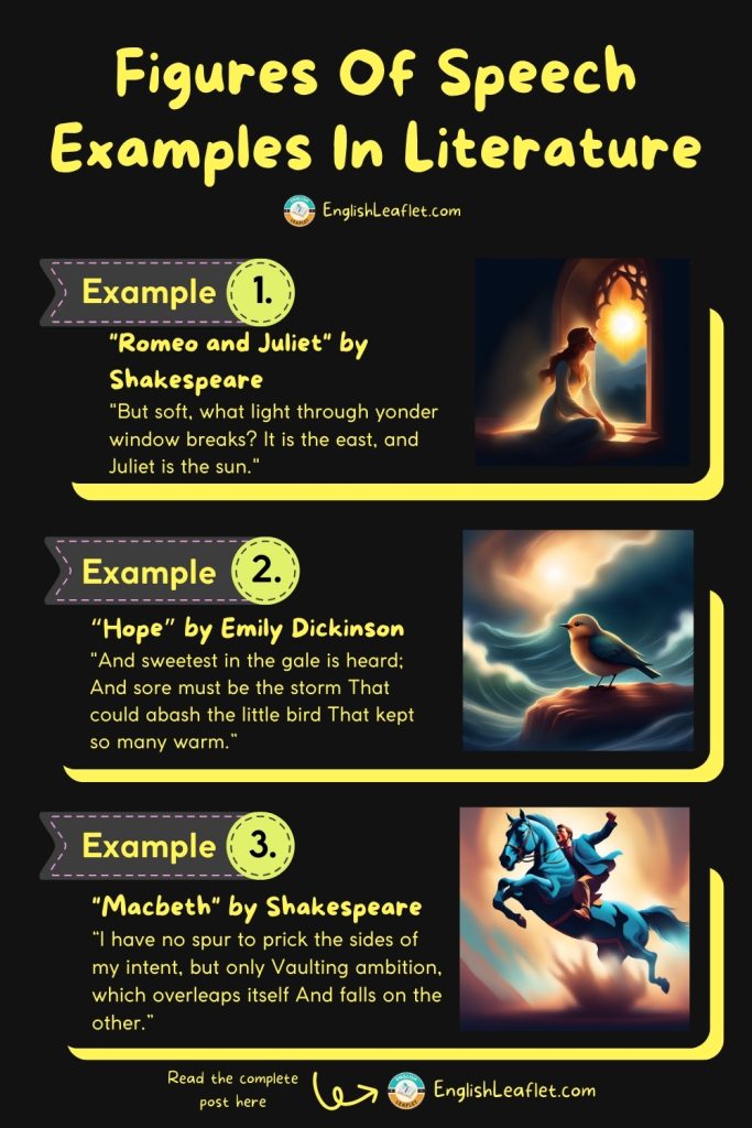 Figures Of Speech Examples In Literature | 10 Examples from Famous ...