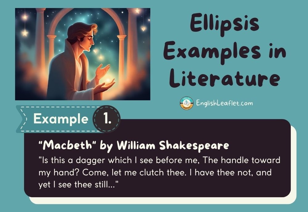 Ellipsis Examples in Literature Sentences EnglishLeaflet