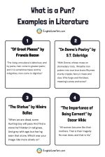 What is a Pun? 7 Examples in literature - EnglishLeaflet
