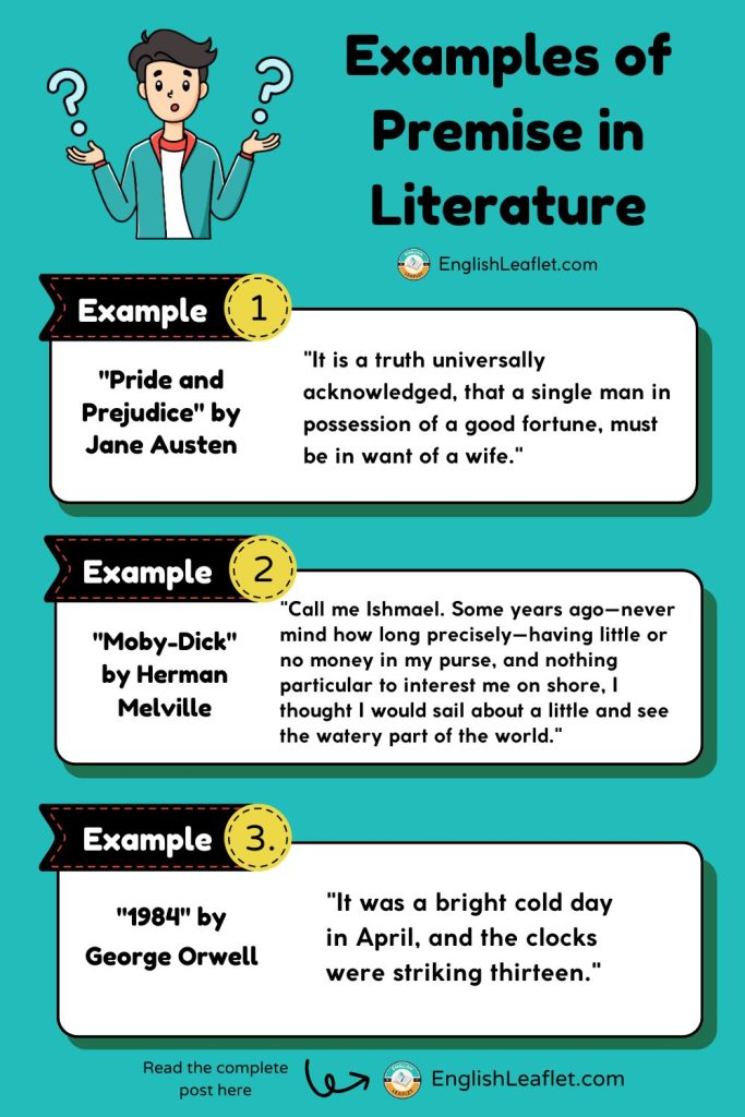 Examples of Premise in Literature - EnglishLeaflet
