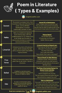 20 Types of Poem in Literature With Examples - EnglishLeaflet