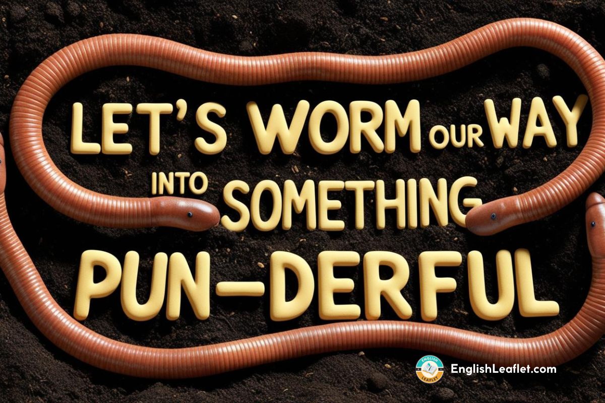 190 Worm Puns: Earthworms and Laugh-Turns - EnglishLeaflet