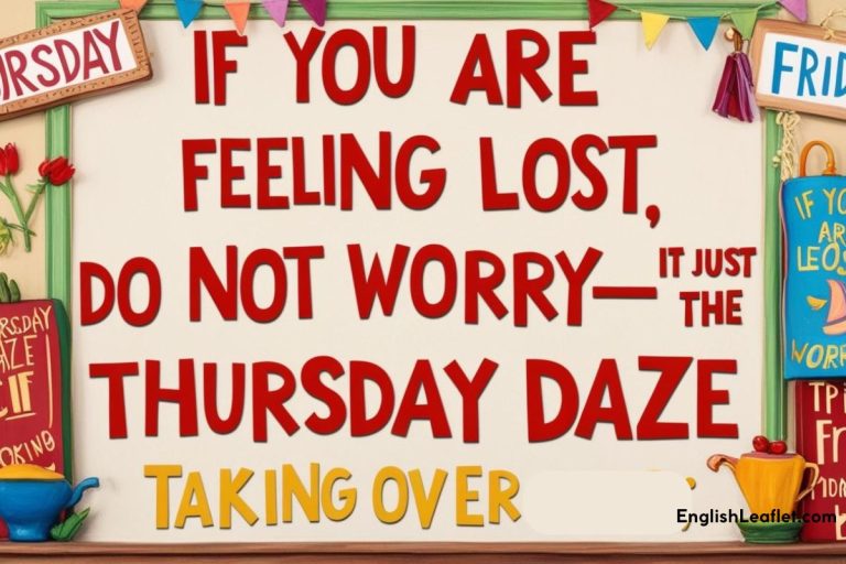 120 Thursday Puns to Brighten Your Midweek Mood - EnglishLeaflet