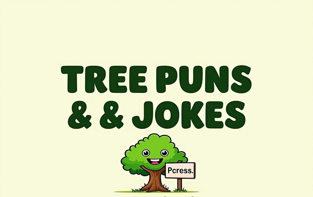 50+ Tree Puns That'll Leaf You Laughing! - EnglishLeaflet