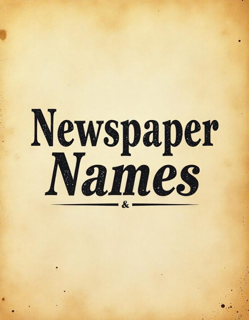 Top 15 Newspaper Names You Should Know Today - EnglishLeaflet