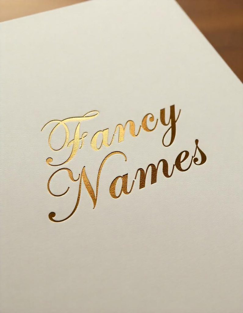 Best 15 Fancy Names for Classy & Stylish Personalities - EnglishLeaflet