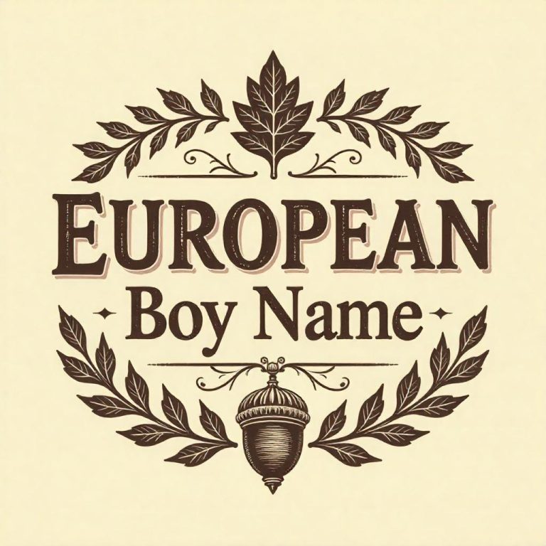 Top 15 European Boy Names with Rich History & Meaning - EnglishLeaflet