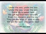 Under the Sea Lyrics – Complete Disney Song with Sing-Along