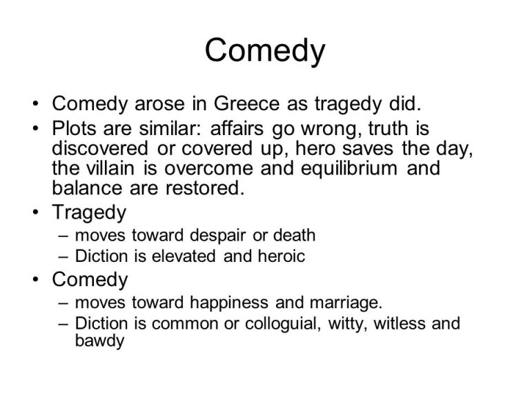 Examples of a Comedy You Must Watch for a Good Laugh