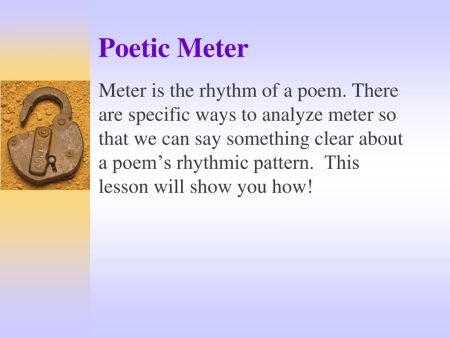 Example of a Meter in Literature: Unlocking the Rhythmic Heart of ...